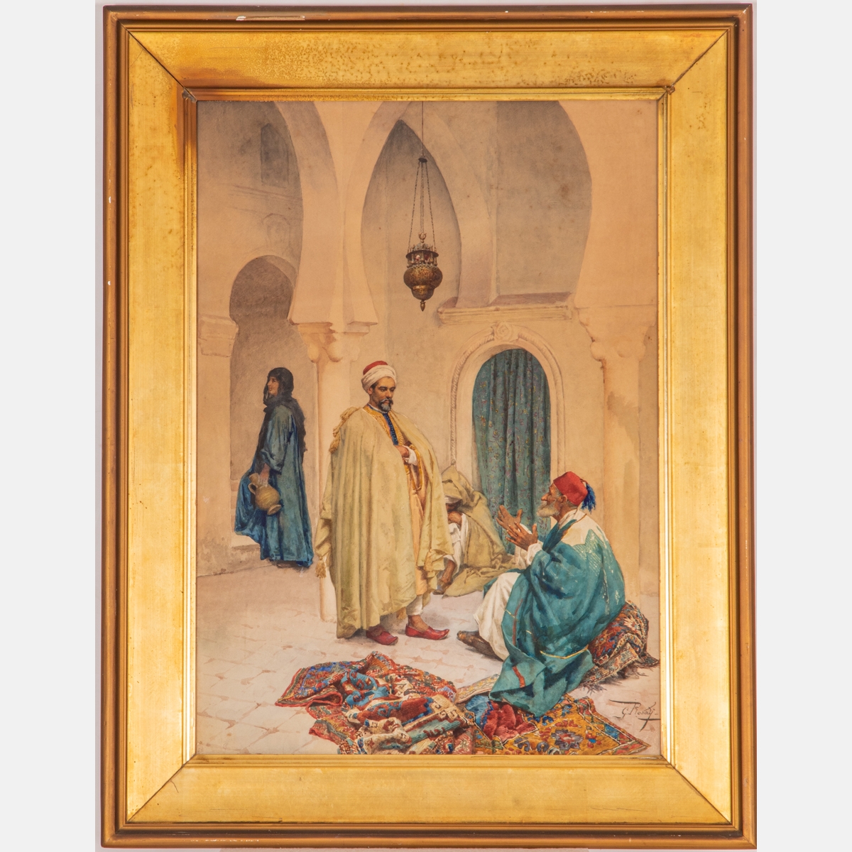 Giulio Rosati | The Rug Merchant | MutualArt