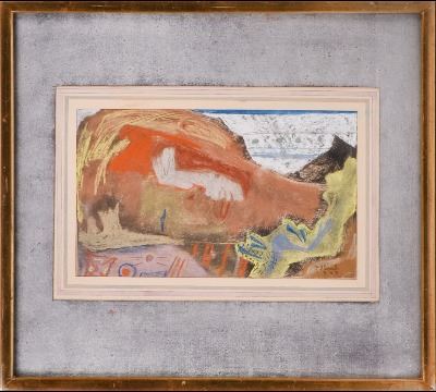 Pierre Vlerick | Composition au visage (1948) | MutualArt