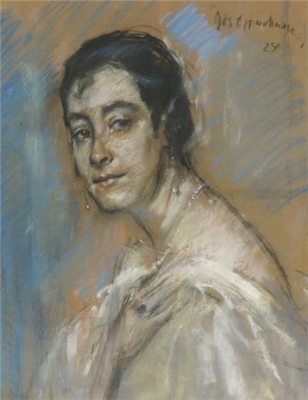 Joseph Oppenheimer | Bildnis einer Frau (1924) | MutualArt