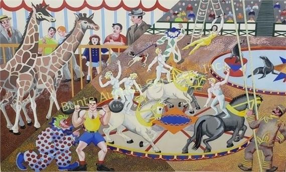 Frances Badger | Circus (1936) | MutualArt