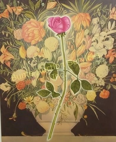 Charles White III | Still life with rose | MutualArt