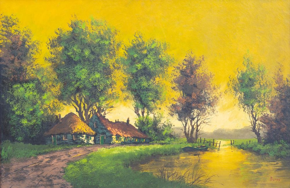 Frederick S. Burgy | Untitled - Landscape | MutualArt
