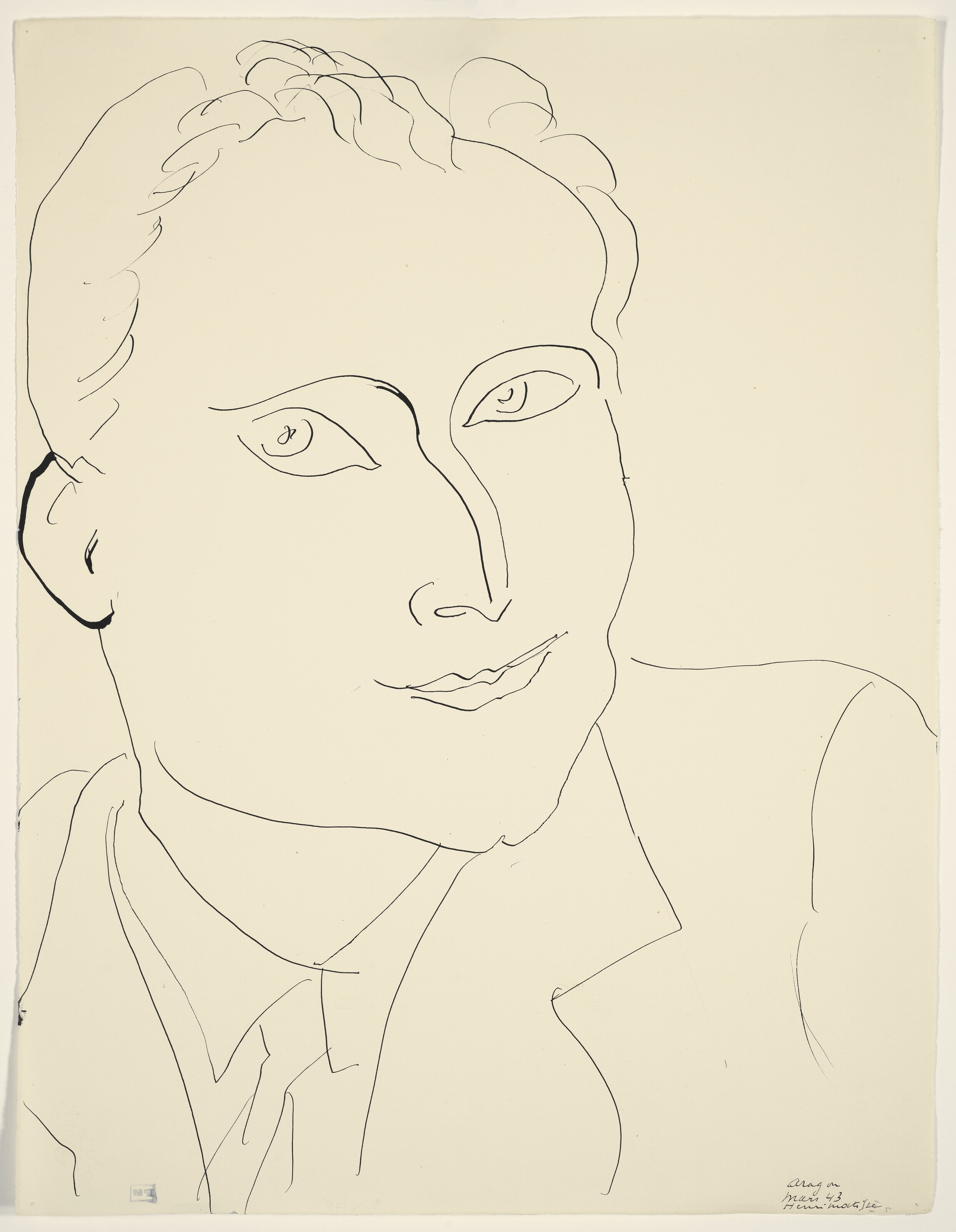 Henri Matisse | Louis Aragon (1943) | MutualArt
