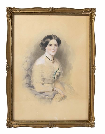 Leopold Fischer | Bildnis Ernestine Gräfin Kinsky von Wchinitz und ...