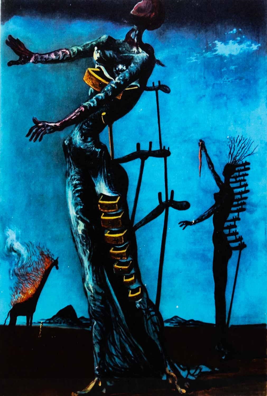 Salvador Dalí | The Burning Giraffe | MutualArt
