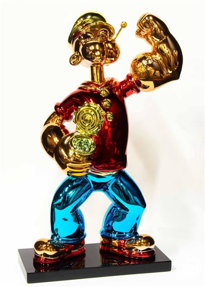 Jeff Koons | POPEYE (Black) | MutualArt