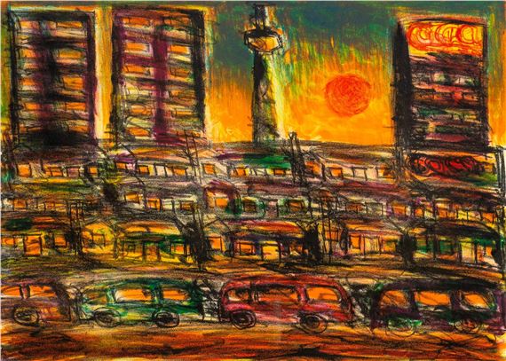 David Koloane | Sunset (1999) | MutualArt