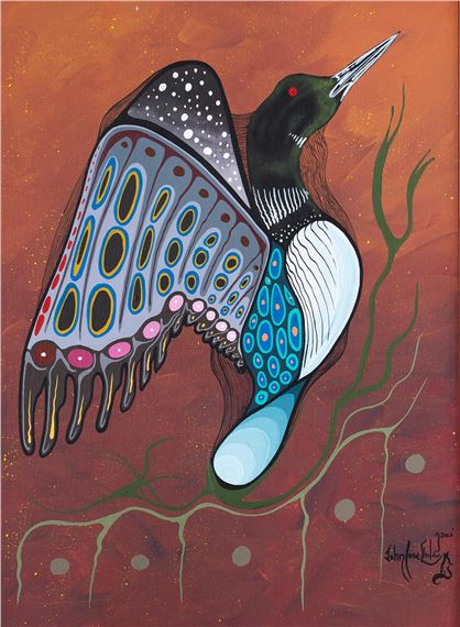 John Lonechild | Untitled - Loon (2005) | MutualArt