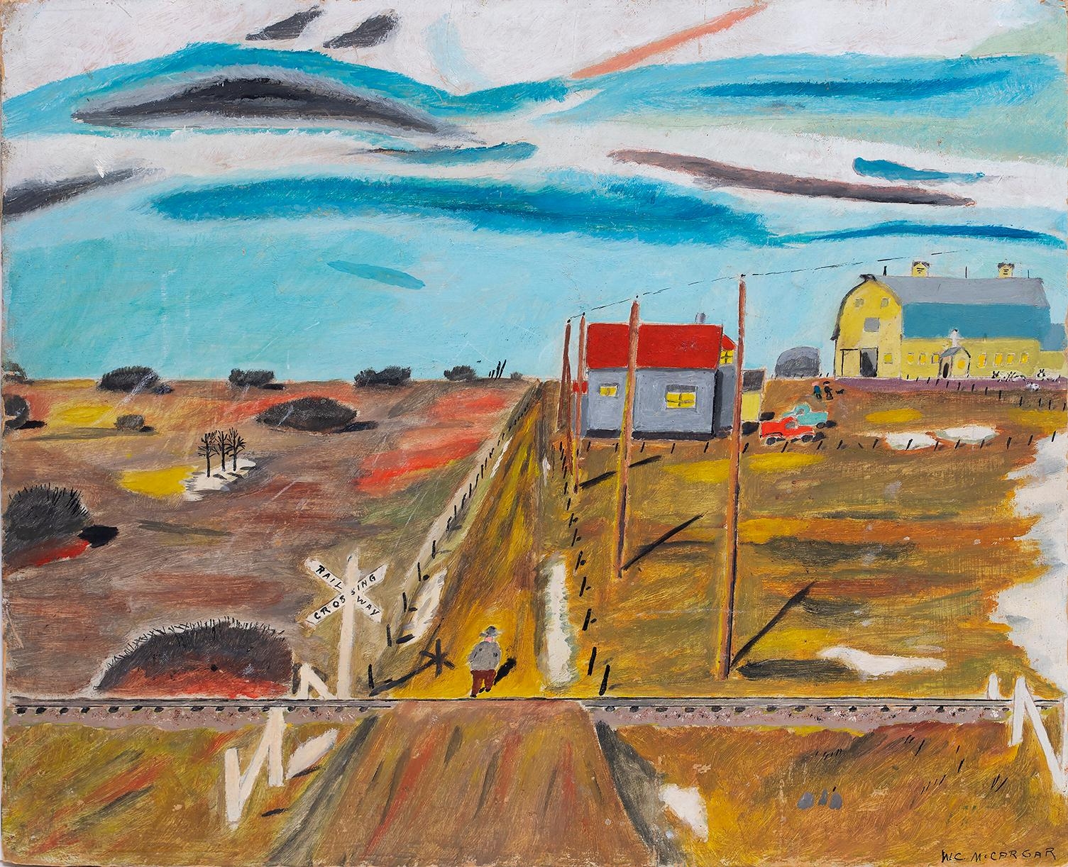 William Mccargar | Railway Crossing | MutualArt