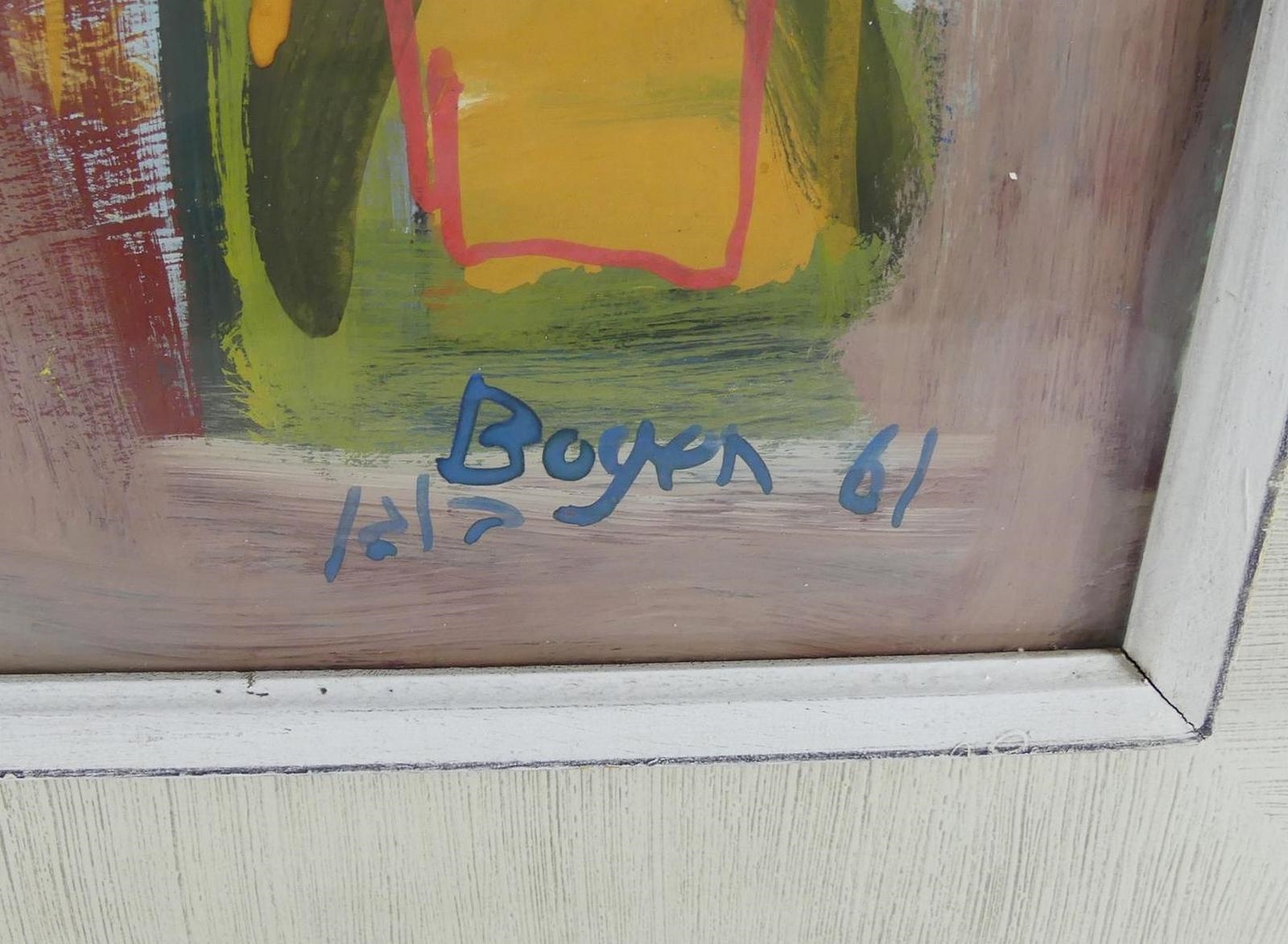 Alexander Bogen | Untitled: Abstract (1961) | MutualArt