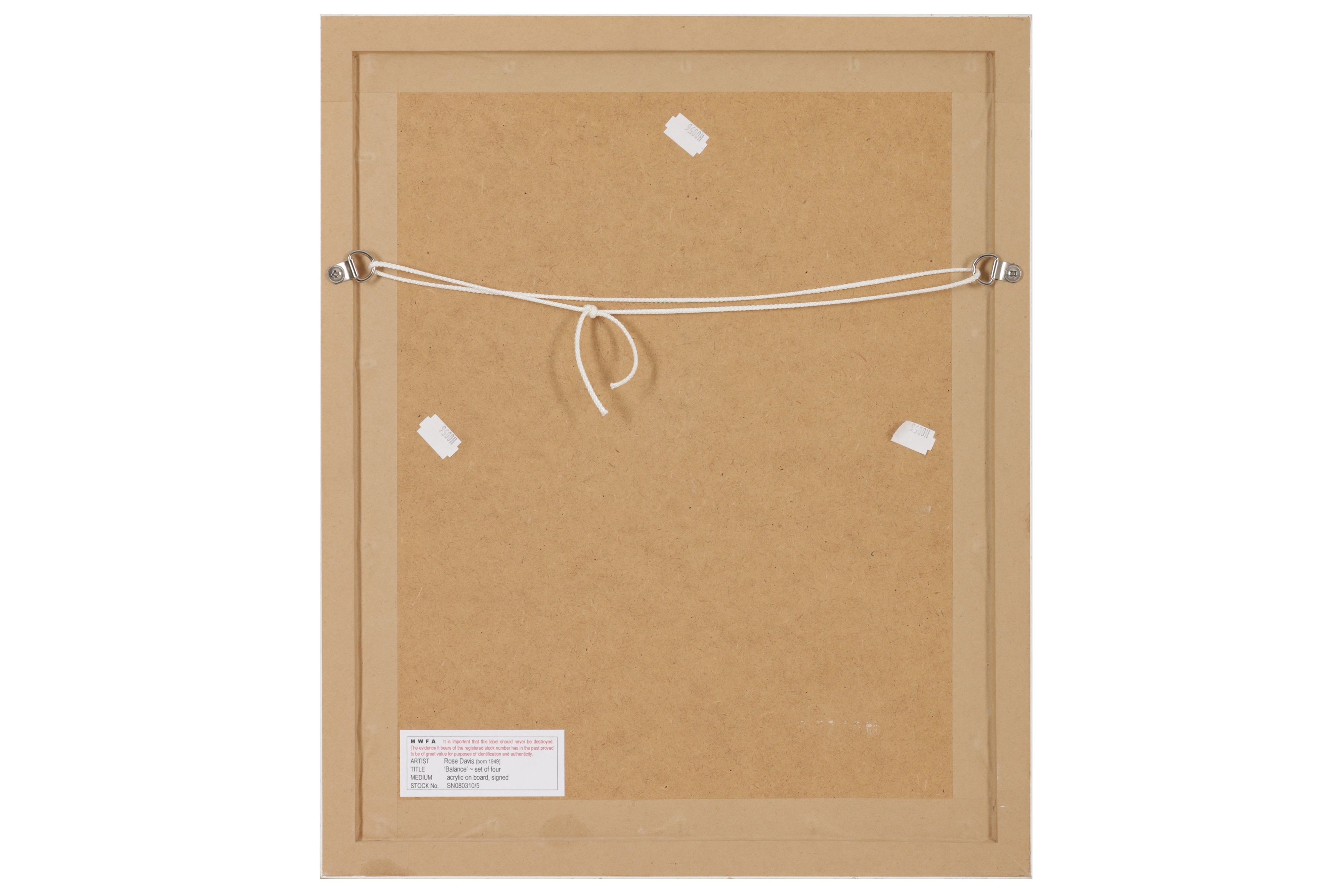 Rosie Davis | Balance, set of four | MutualArt