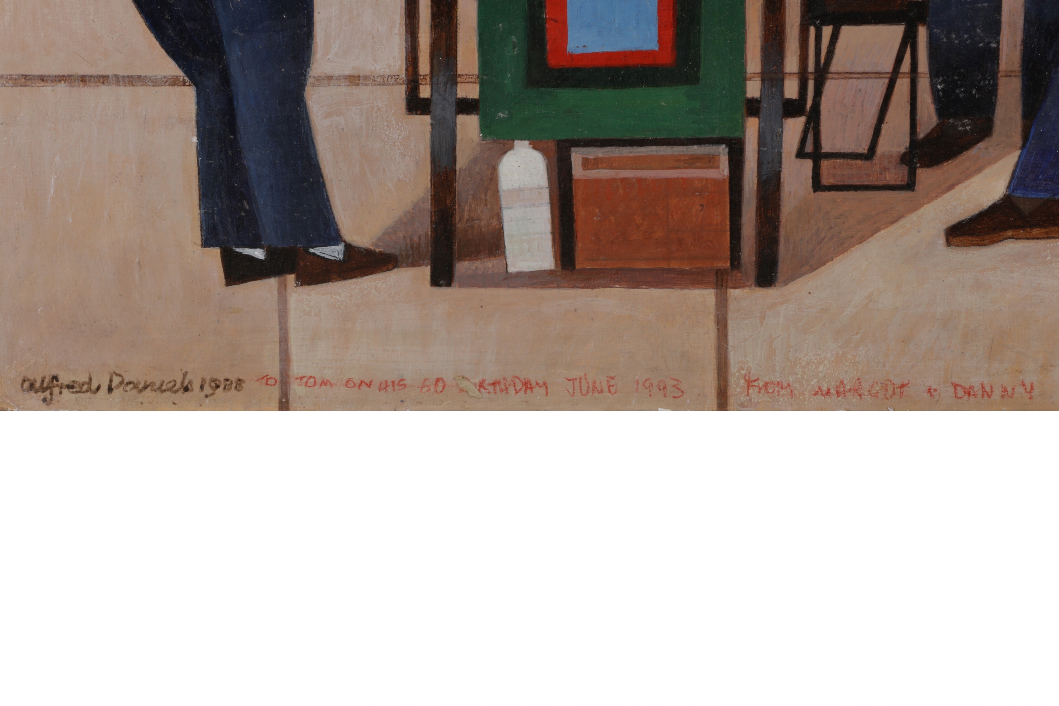 Alfred Daniels | Untitled (1988) | MutualArt