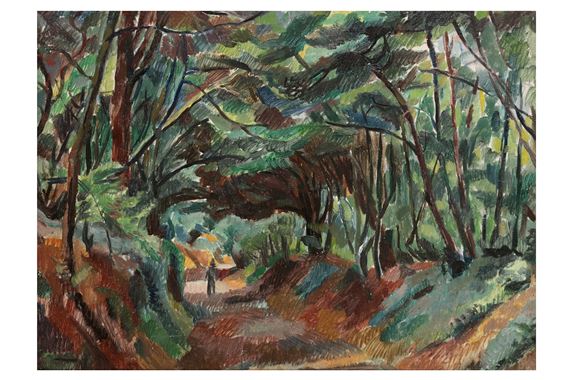 Denis William Reed | Walk in the wood | MutualArt