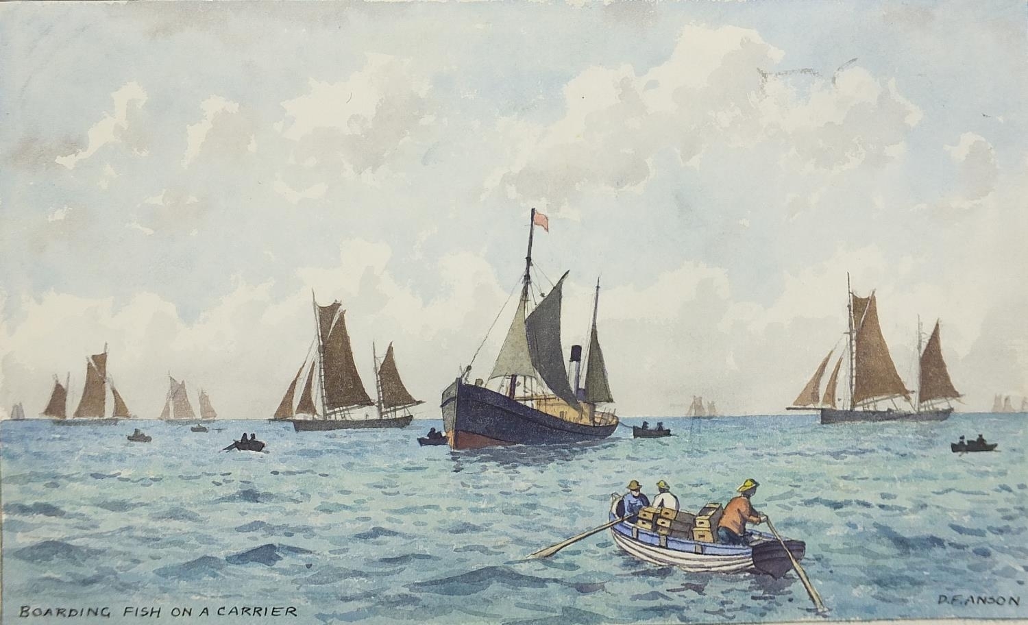 Peter Frederick Anson | The short blue fleet | MutualArt