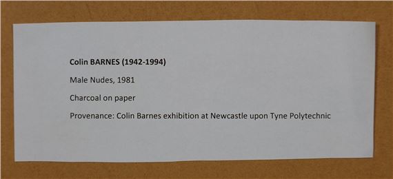 Colin Barnes | Male nudes | MutualArt