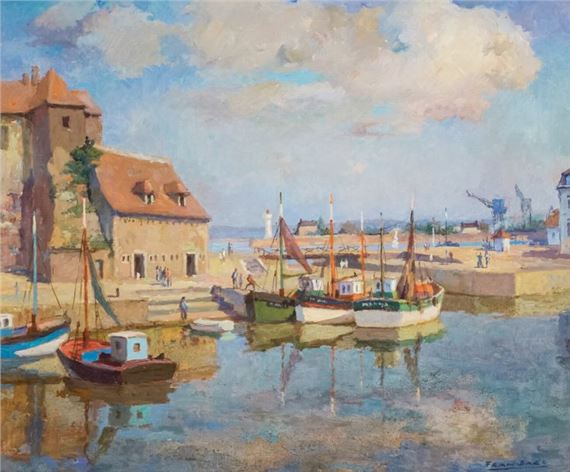Fran-Baró | The fishing port | MutualArt