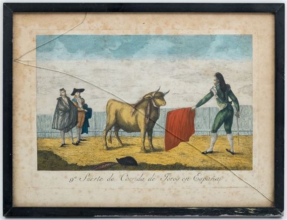 Francisco José de Goya y Lucientes | Suite of nine engravings in colors ...