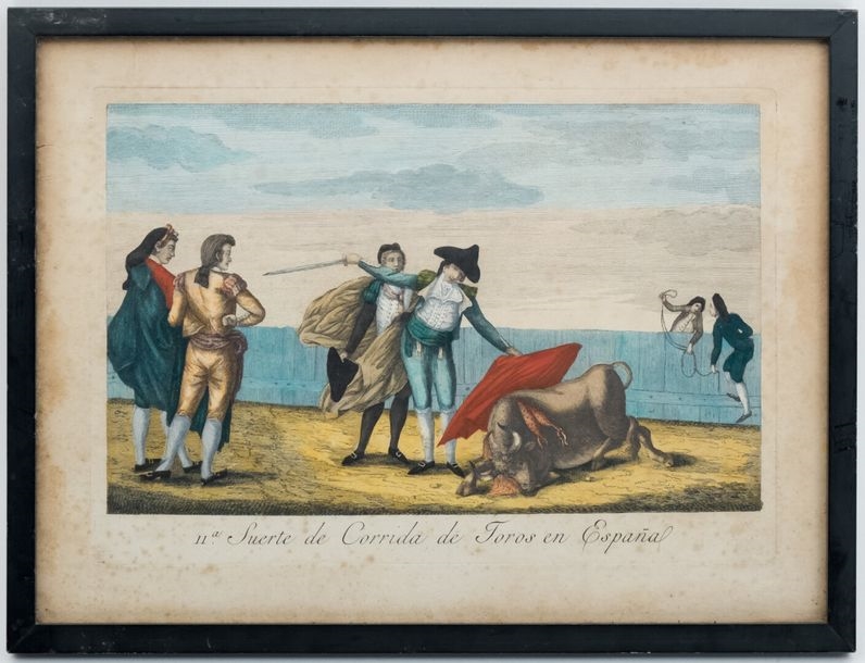 Francisco José de Goya y Lucientes | Suite of nine engravings in colors ...