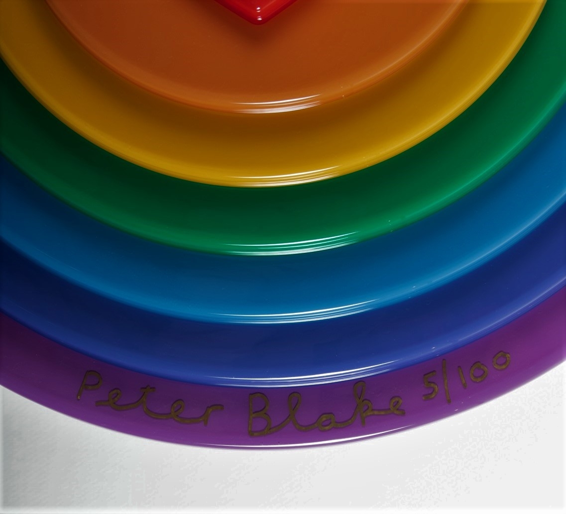 Peter Blake | ‘Rainbow Target’ (2016) | MutualArt