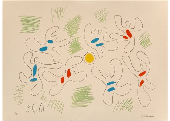 Pablo Picasso | Football (1961) | MutualArt