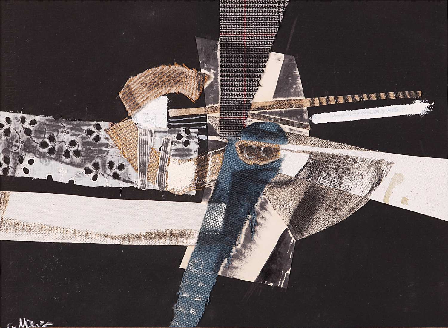 Georges Collignon | Collage (1960) | MutualArt