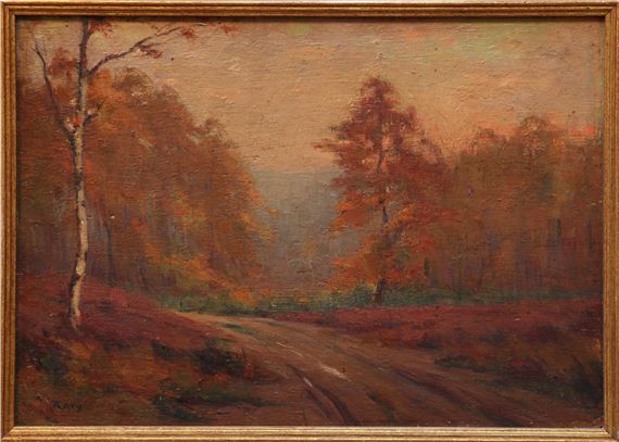 Albert Raty | Chemin d’automne | MutualArt