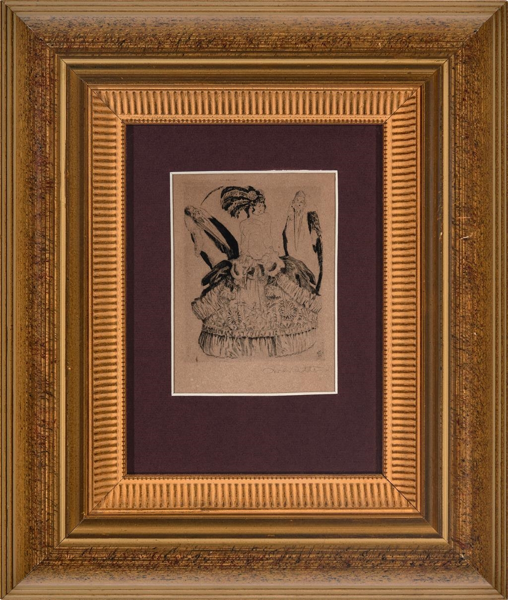 Karl Ritter | Lady with Two Stalks | MutualArt