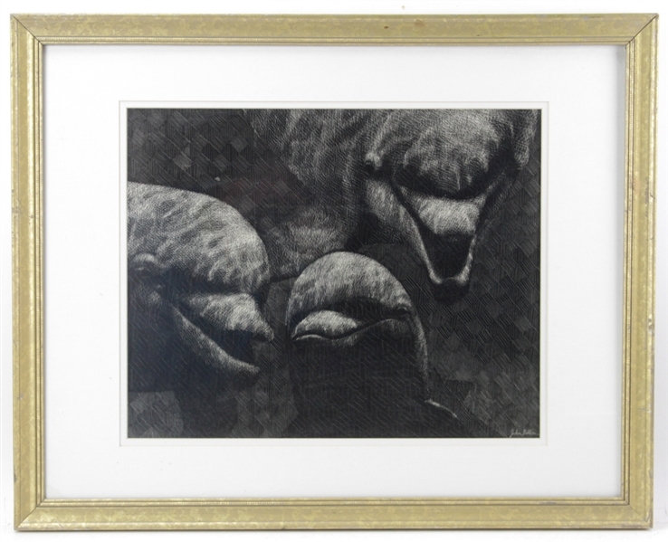 John Ballou | Dolphins | MutualArt