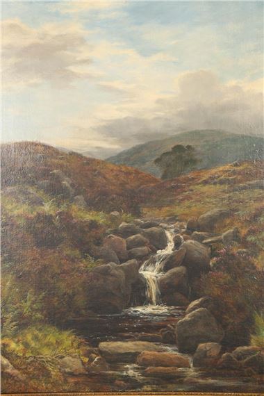James Faed Sr. | Brook on the Heather (1892) | MutualArt