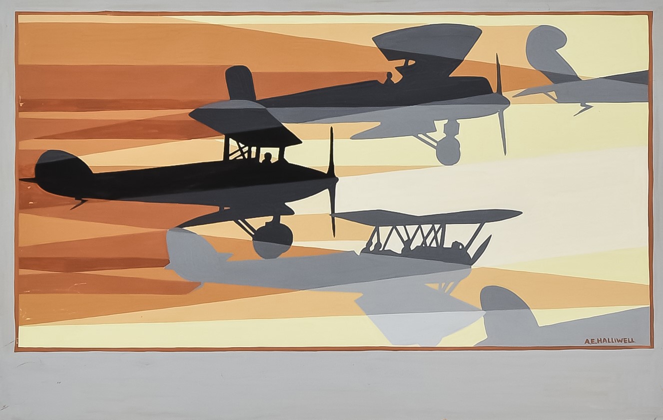 Albert Edward Halliwell | Air Display (Circa 1930s) | MutualArt