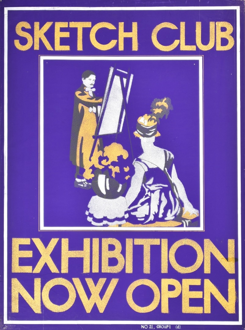Albert Edward Halliwell | Sketch Club Exhibition Now Open (Late 1920s ...
