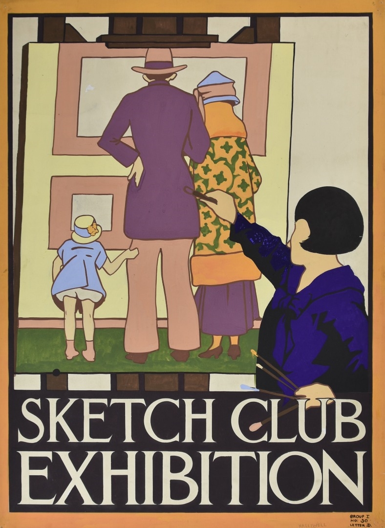 Albert Edward Halliwell | Sketch Club Exhibition (Late 1920s) | MutualArt