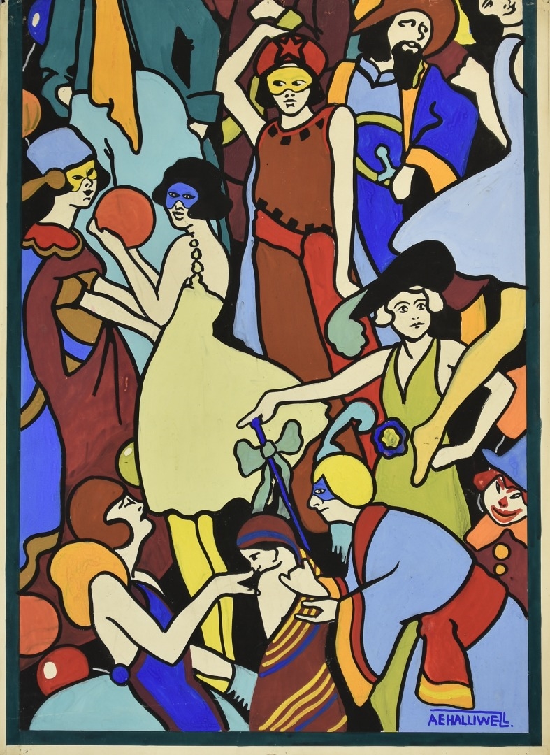 Albert Edward Halliwell | Masked Ball | MutualArt