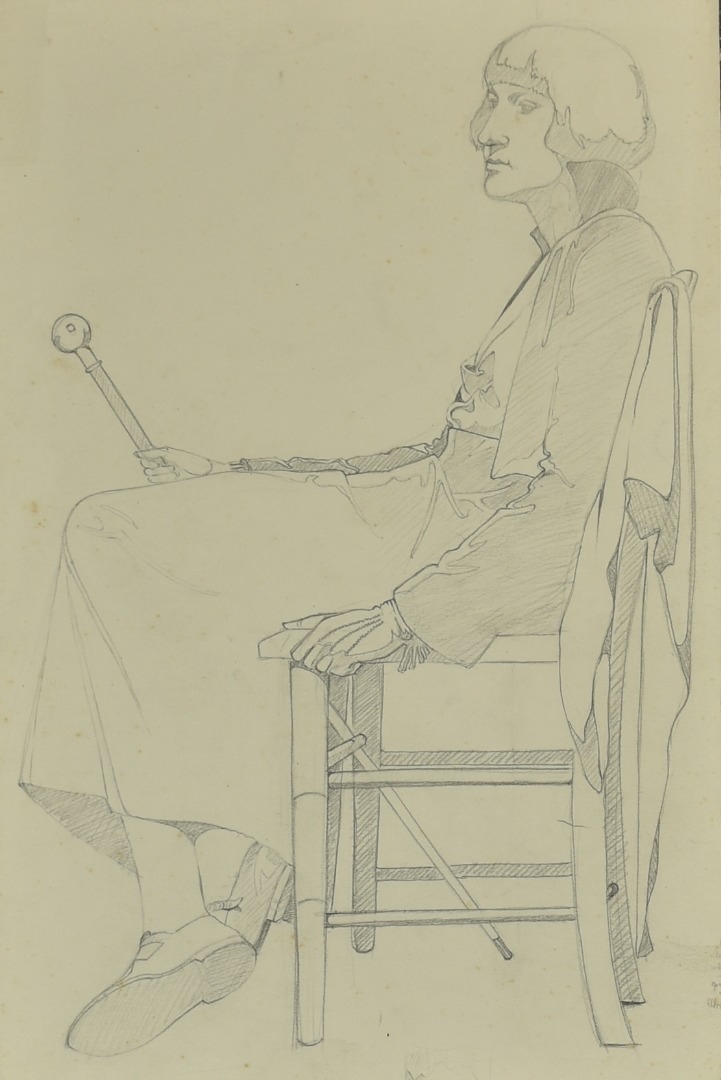 Albert Edward Halliwell | A collection of primarily pencil drawings ...