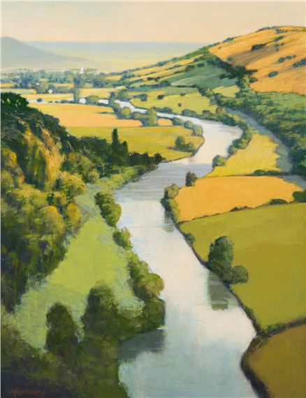 Allan Stephenson | View of the Wye River | MutualArt