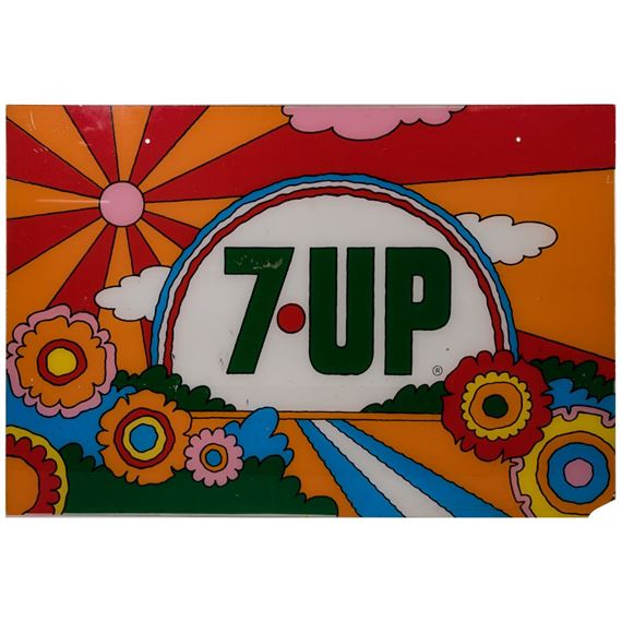 Peter Max | Uncola Campaign 7-Up Advertising Sign | MutualArt