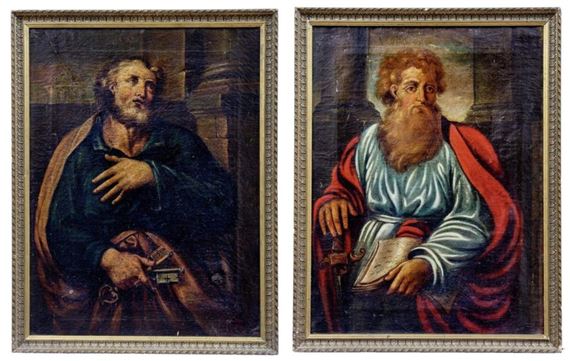 Roman School, 18th Century | Die Apostel Petrus und Paulus | MutualArt