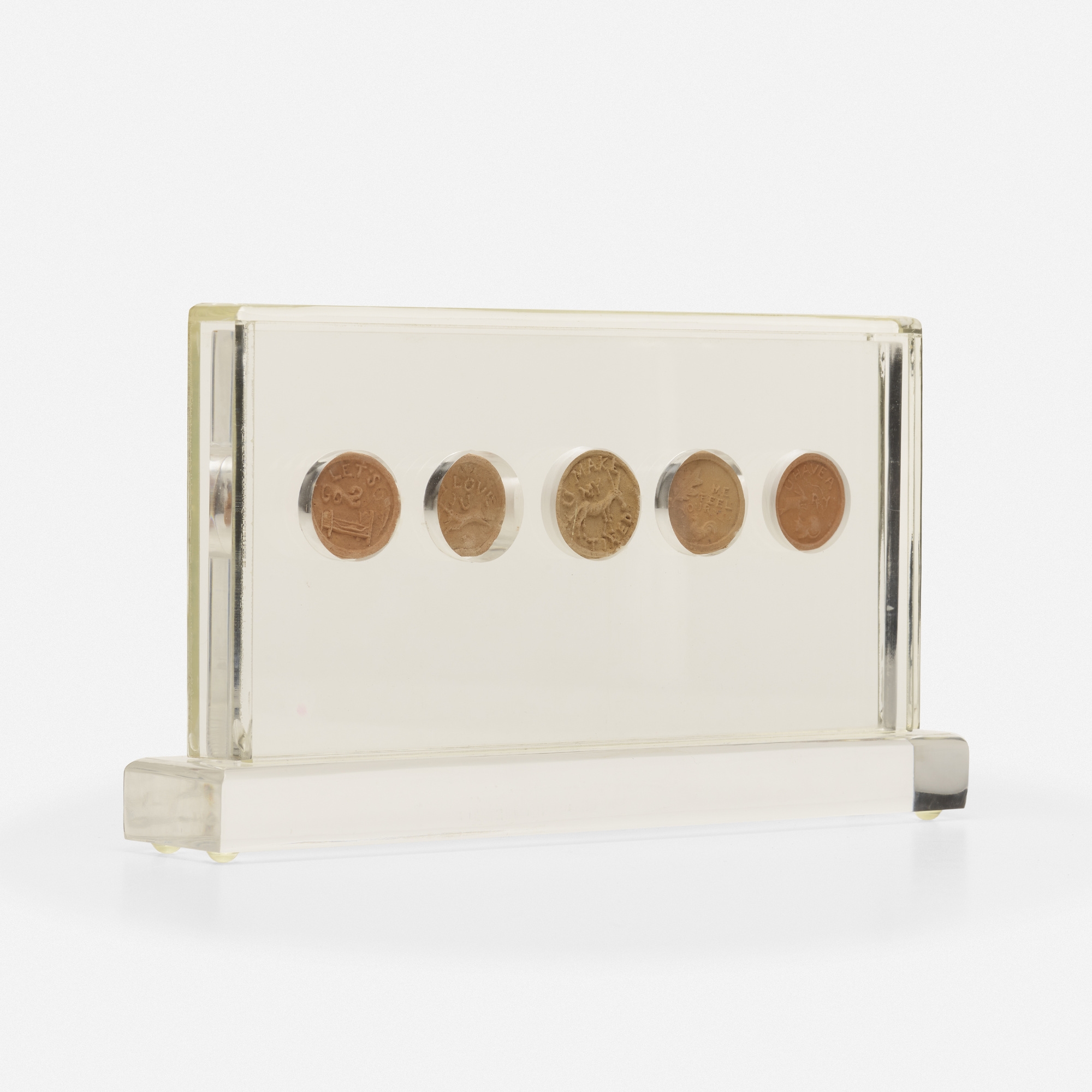 George Ohr | Collection of five brothel tokens | MutualArt