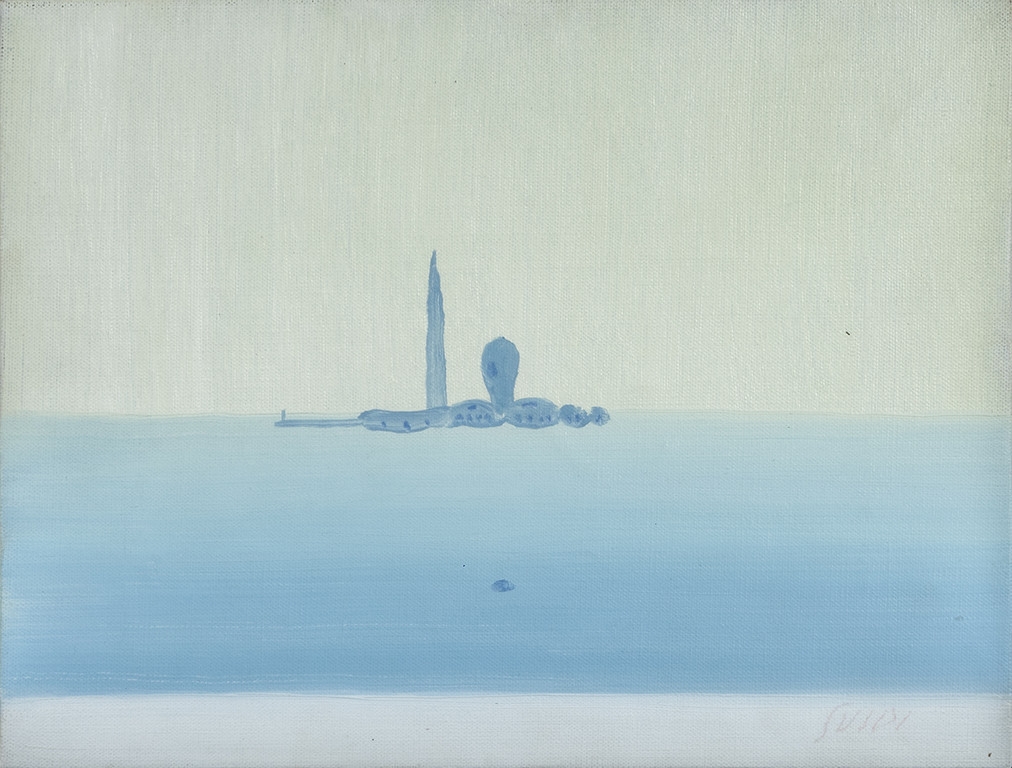 Virgilio Guidi | Isola di San Giorgio (1964) | MutualArt