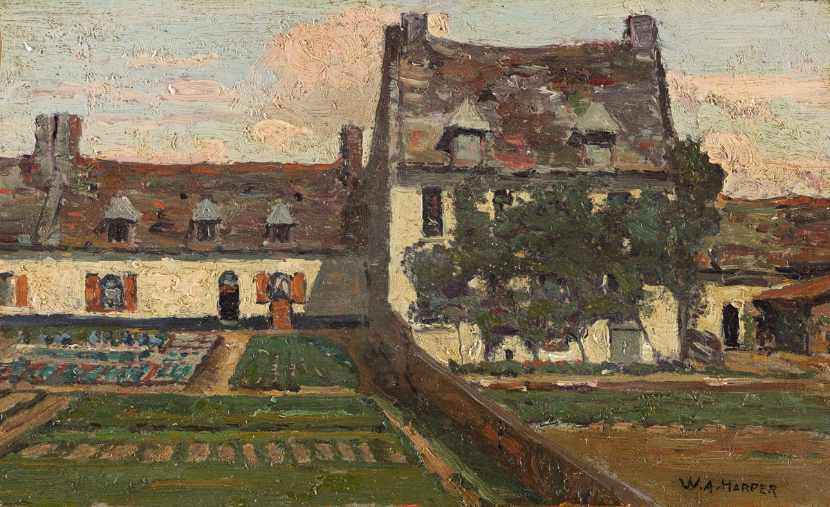 William A. Harper | Untitled (Farm House) (1903 - 1905) | MutualArt