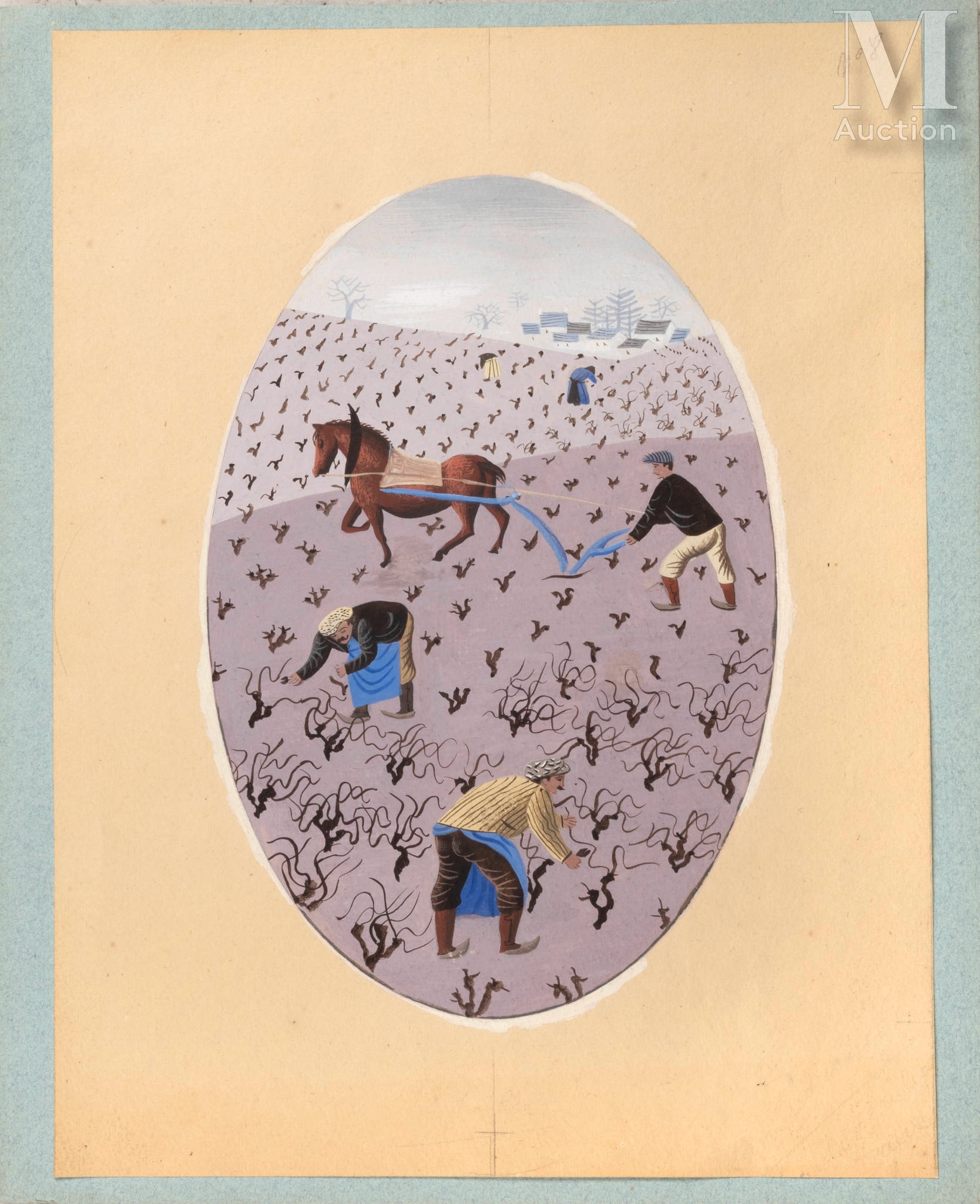 Jean Hugo | La taille et le labour des vignes | MutualArt