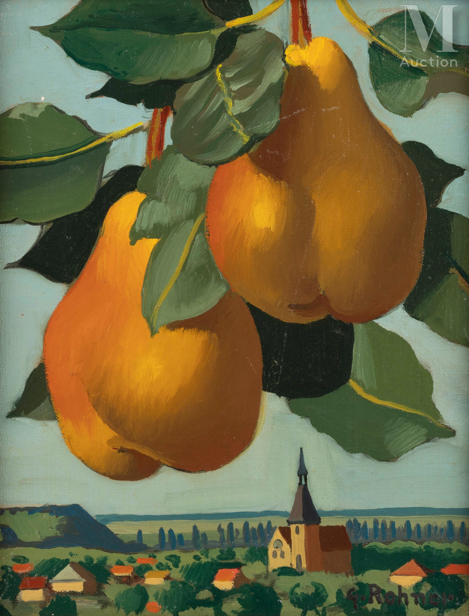 Georges Rohner | Le poirier à Anet | MutualArt