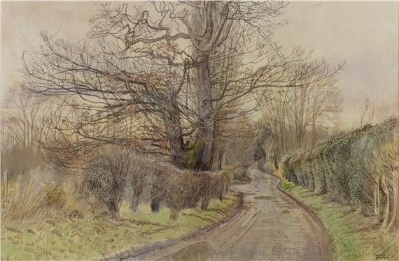 Maurice Sheppard | Country lane | MutualArt