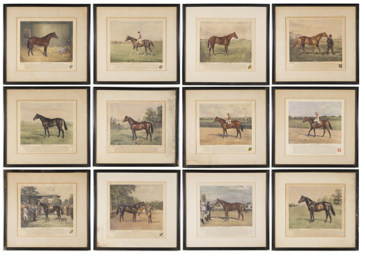 Franklin Brooke Voss | FRANK BROOK VOSS SET OF TWELVE AQUATINTS | MutualArt