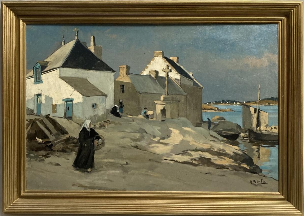 Raymond Wintz | BORD DE MER EN BRETAGNE | MutualArt