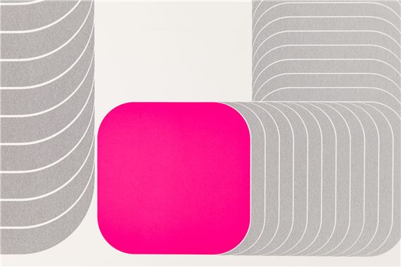 Thomas Lenk | Composition coloured lithography/paper (1970) | MutualArt