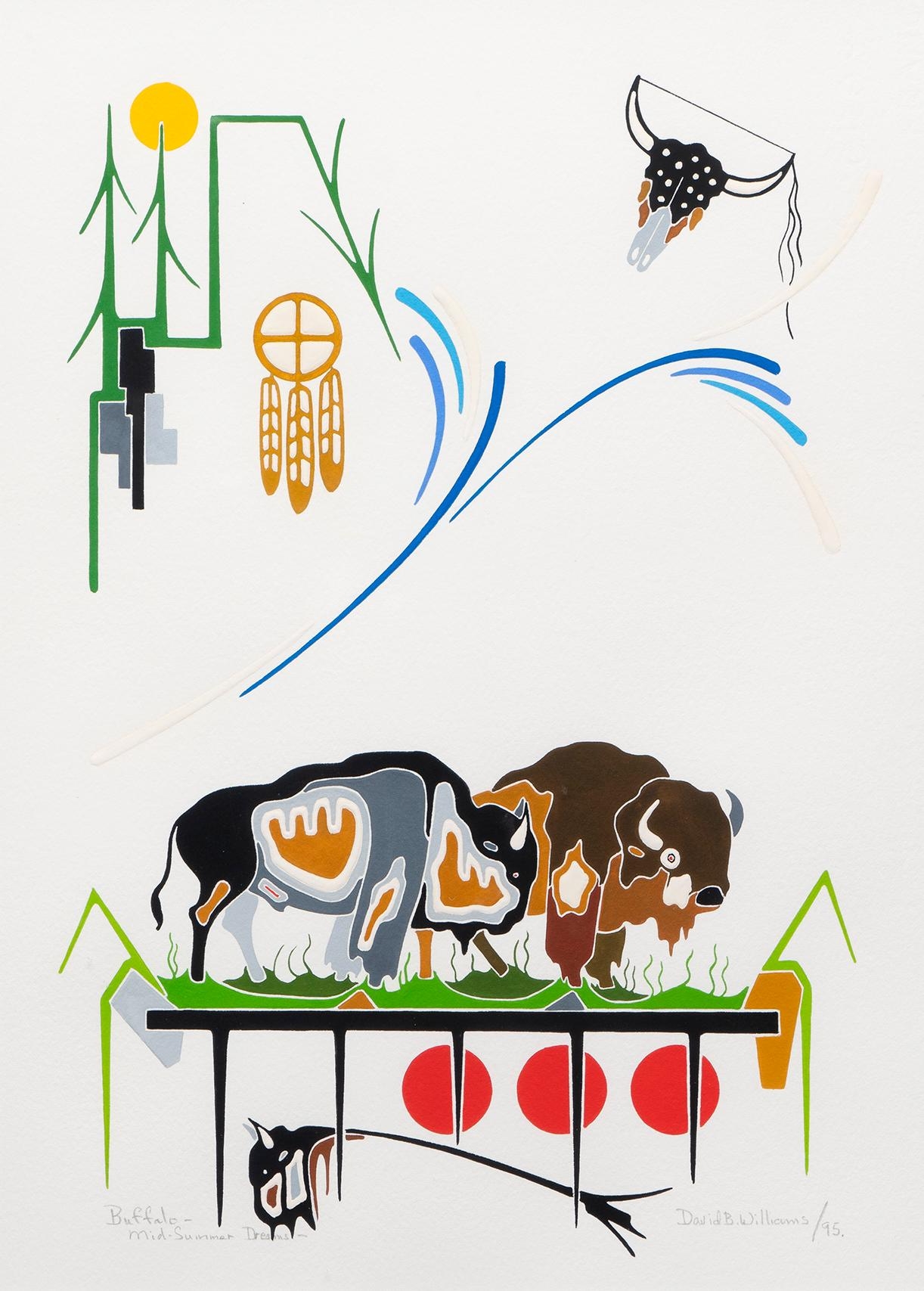David B. Williams | Buffalo - Mid-Summer Dreams (1995) | MutualArt