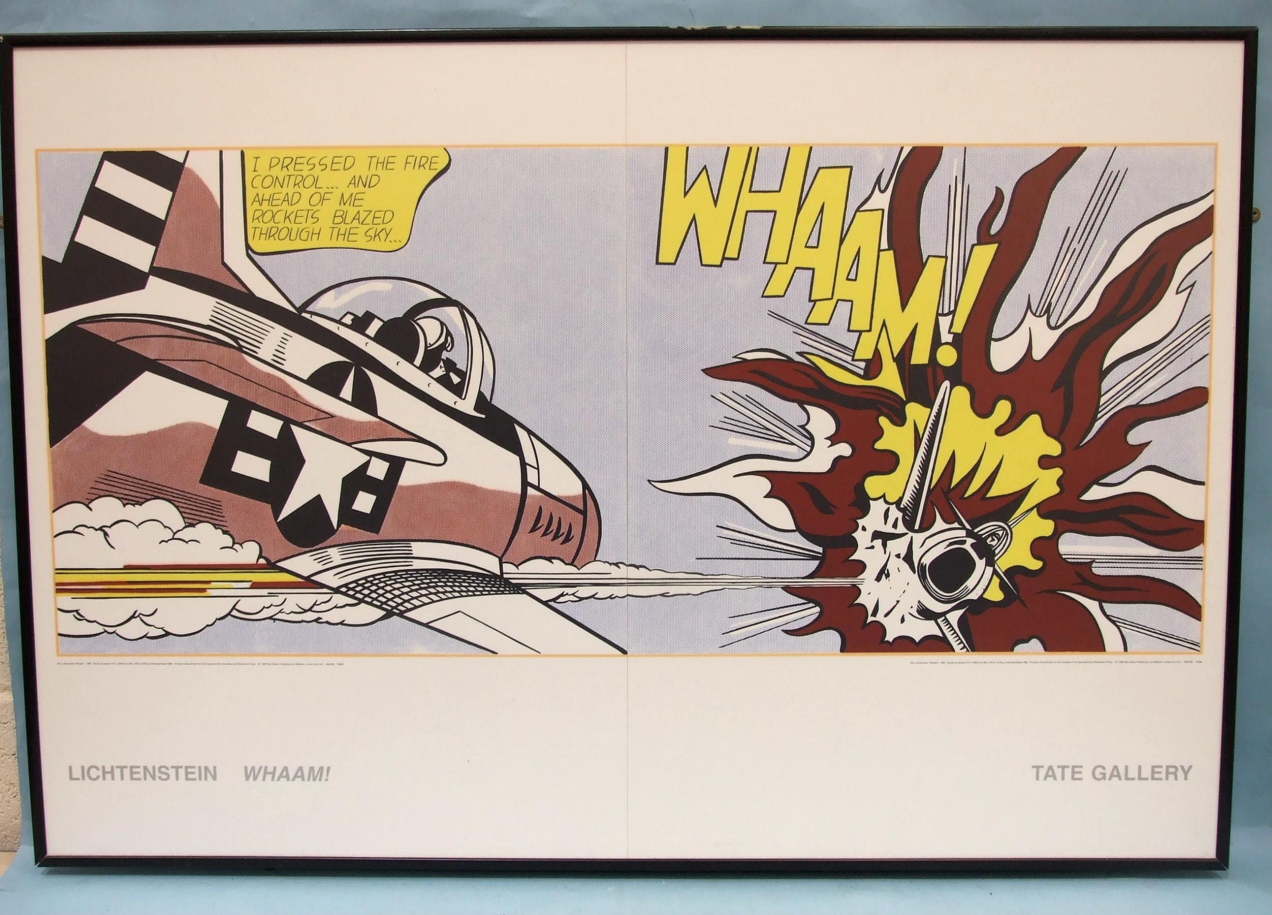 Roy Lichtenstein Whaam Print
