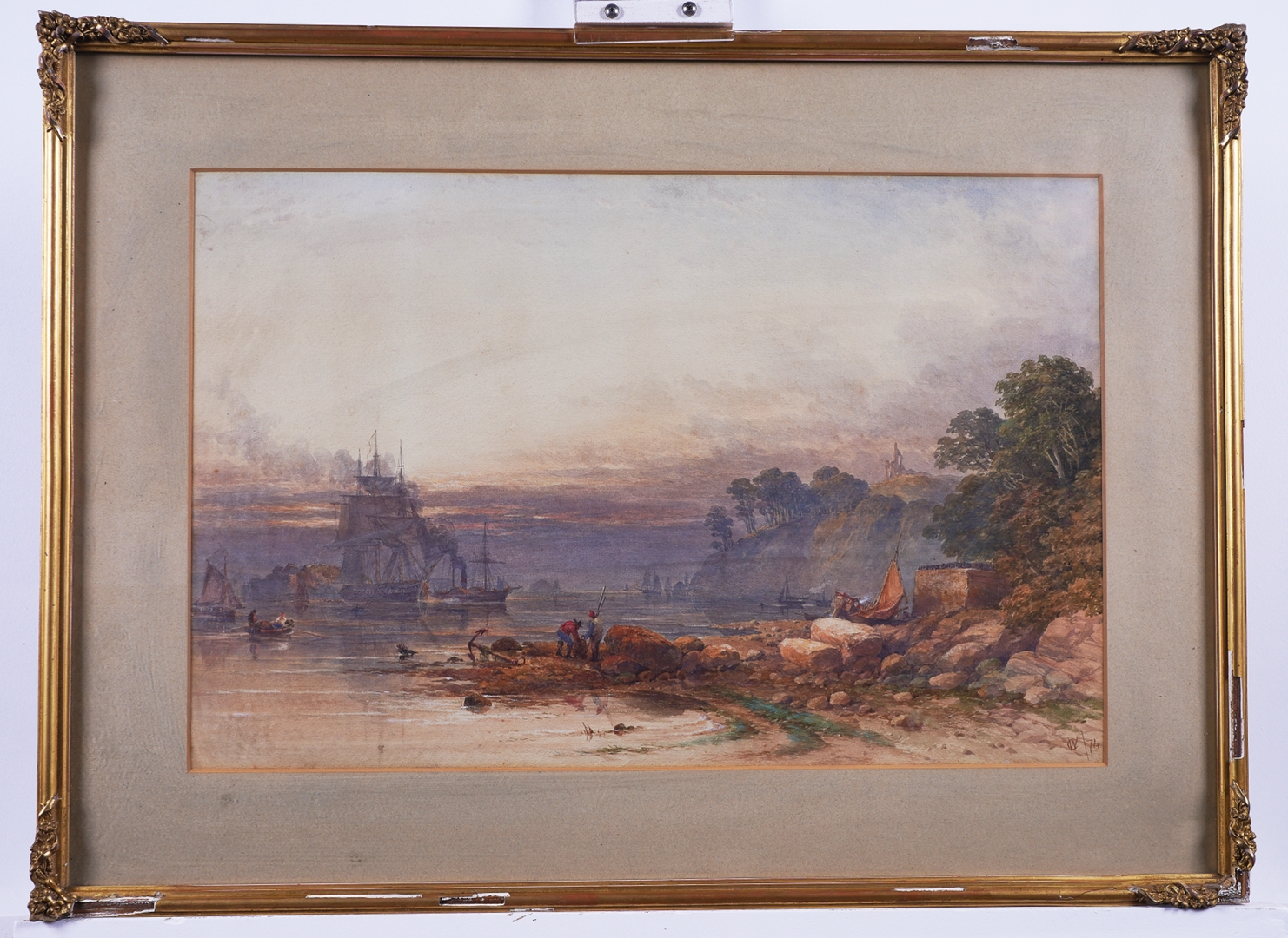 William Cook of Plymouth | Boats off the coast | MutualArt