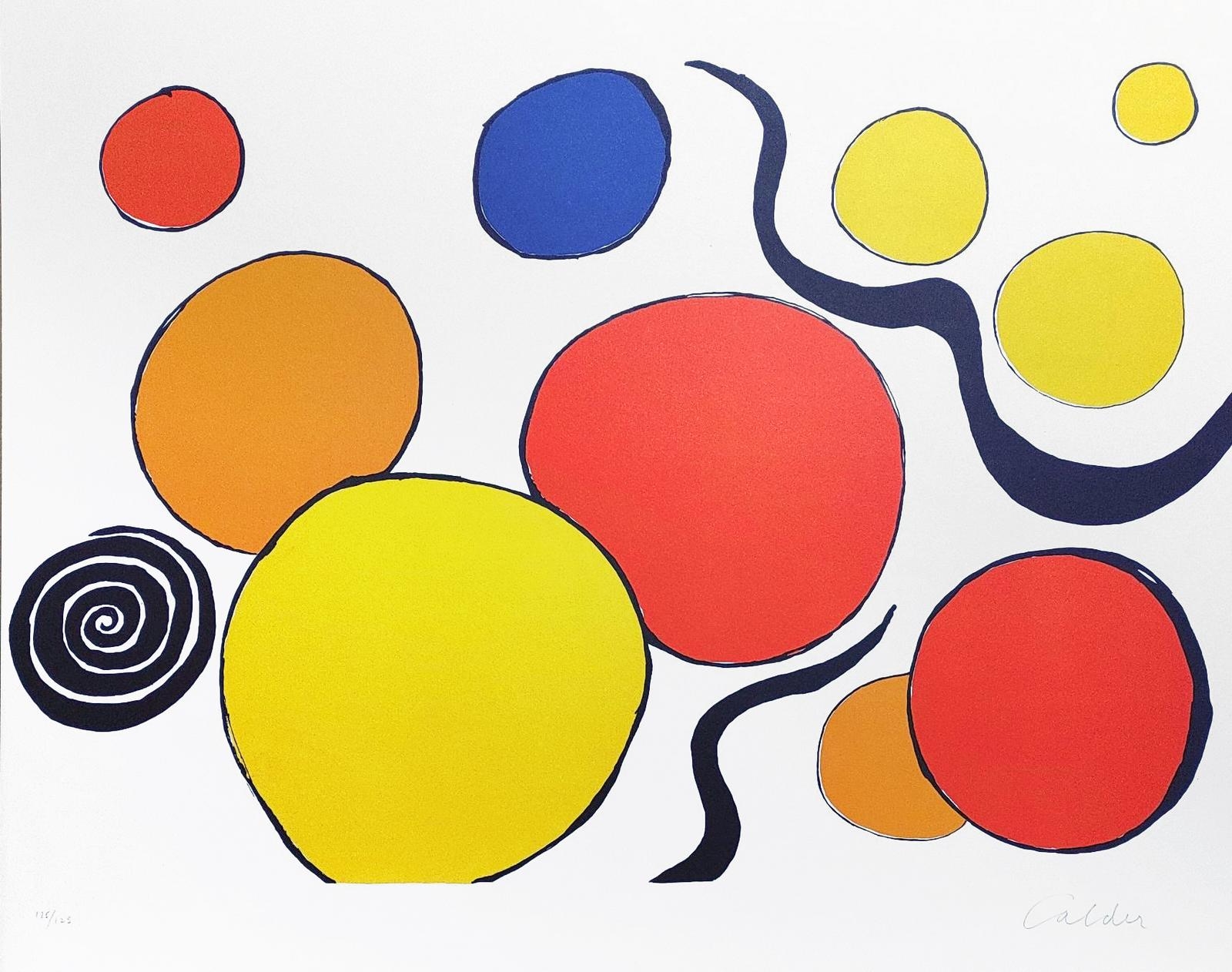 Alexander Calder | BOULES, ROUGE ET JAUNE (1969) | MutualArt